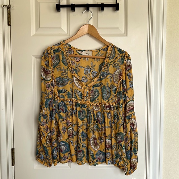 Haute Hippie | Tops | Haute Hippie Tribe Pheasant Top | Poshmark